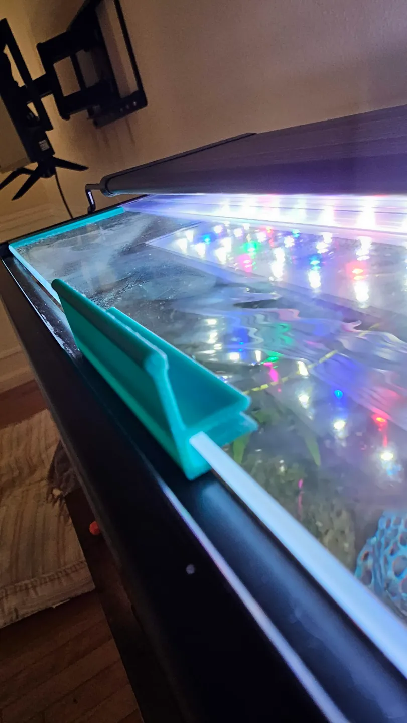 Minimalistic Fish Tank Lid Handle For 4mm Glass by Carlos_Gwn - MakerWorld