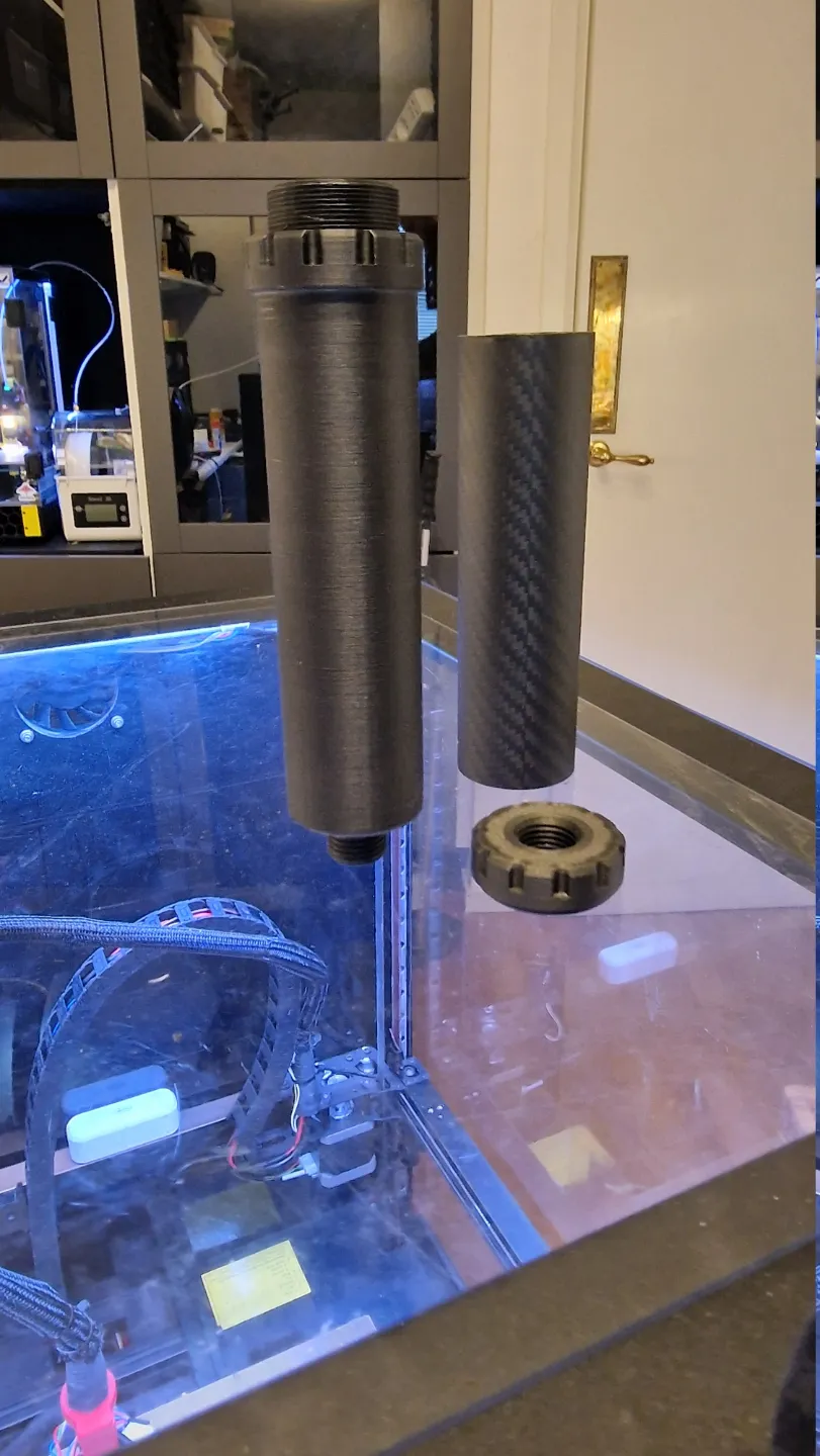 AEA HP max MK2 airgun Silencer Remixed by monmono MakerWorld: Download ...