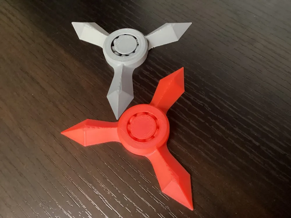 Ninja Fully Printable Fidget Spinner - Fidgets by Fyre3d MakerWorld ...