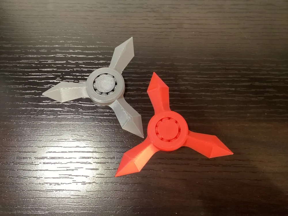 Ninja Fully Printable Fidget Spinner - Fidgets by Fyre3d MakerWorld ...