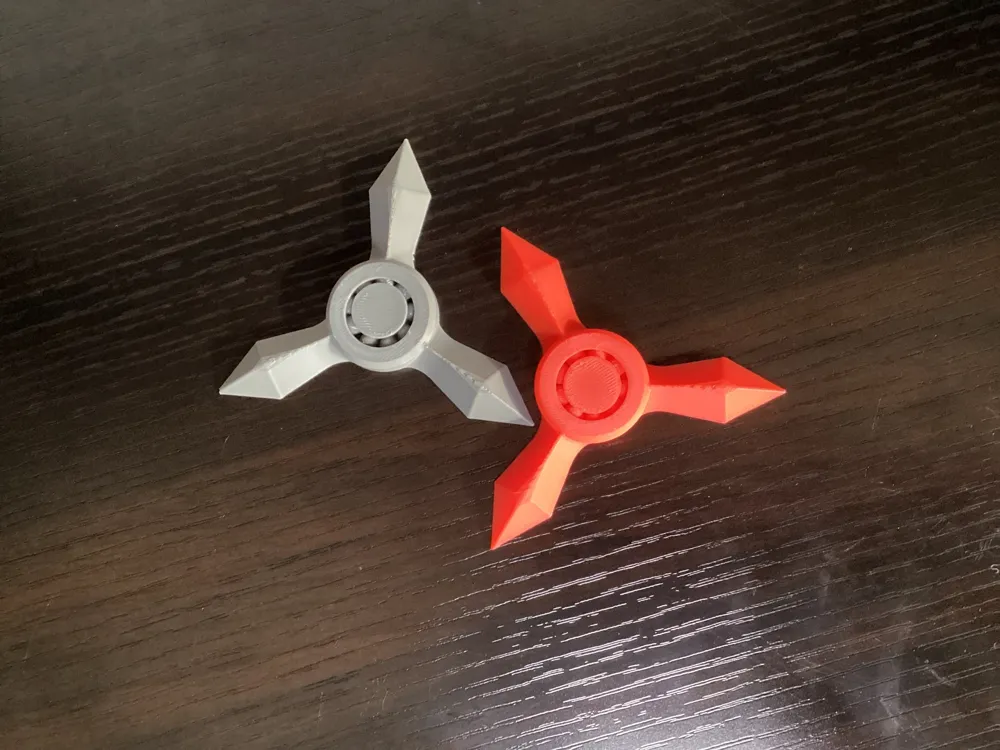 Ninja Fully Printable Fidget Spinner - Fidgets by Fyre3d MakerWorld ...