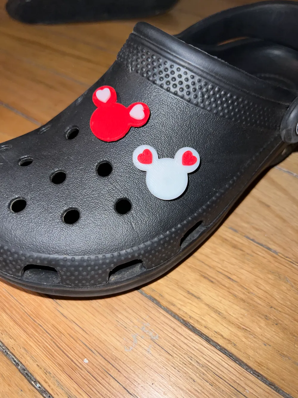 Mickey/Minnie Mouse Croc Jibbit by Seymour3D - MakerWorld