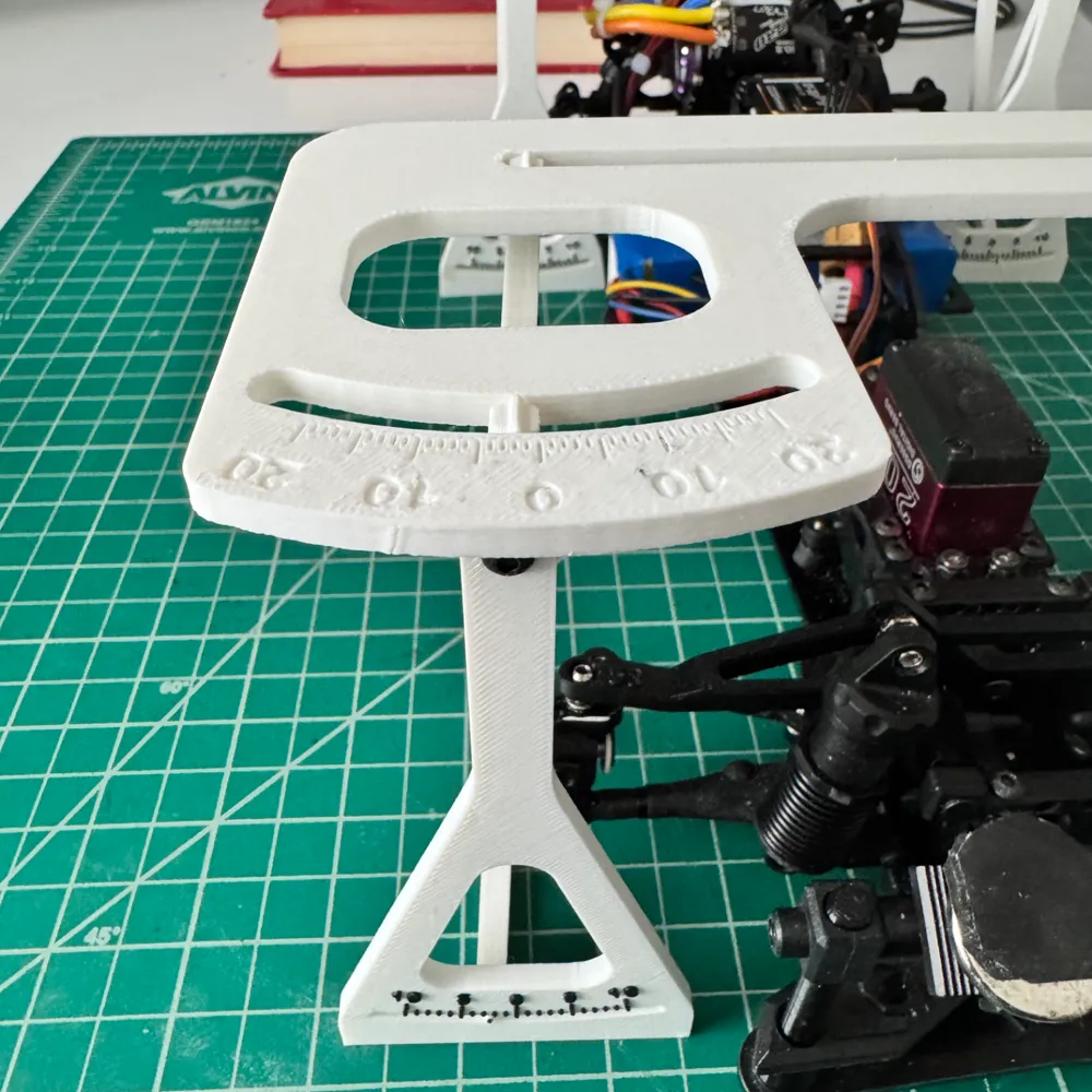 1/10 RC Drift Car Camber, Toe-In, and Caster tool by Speedy777 ...