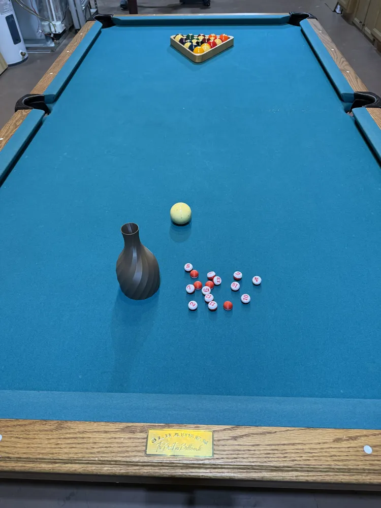 Kelly Pea Pool — Classic Bar Billiards Game Set - Free 3D Print Model ...