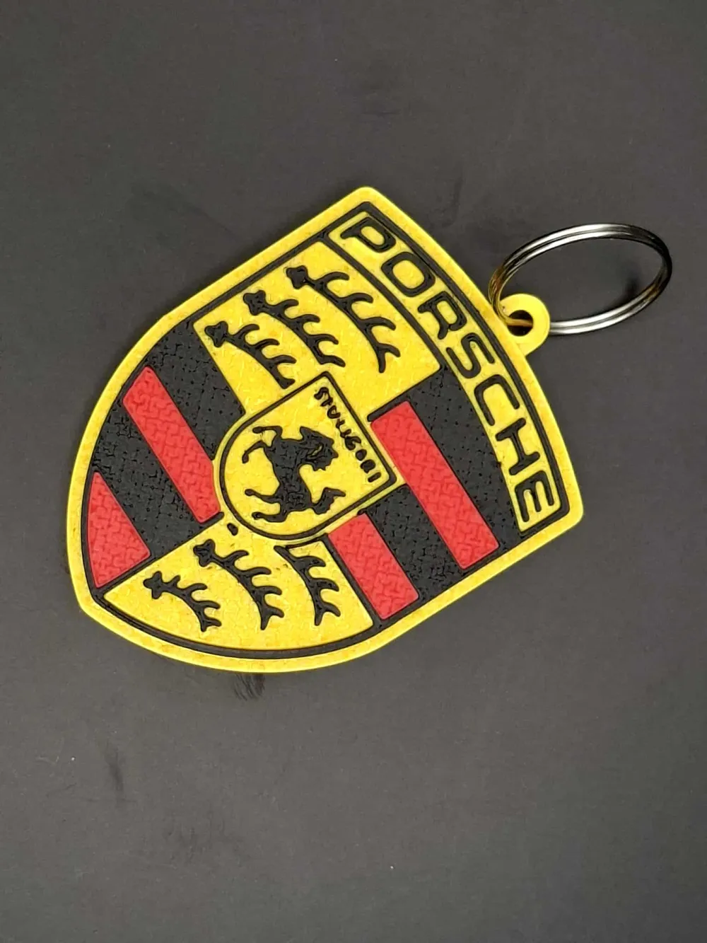 Porsche logo - Keychain - Free 3D Print Model - MakerWorld