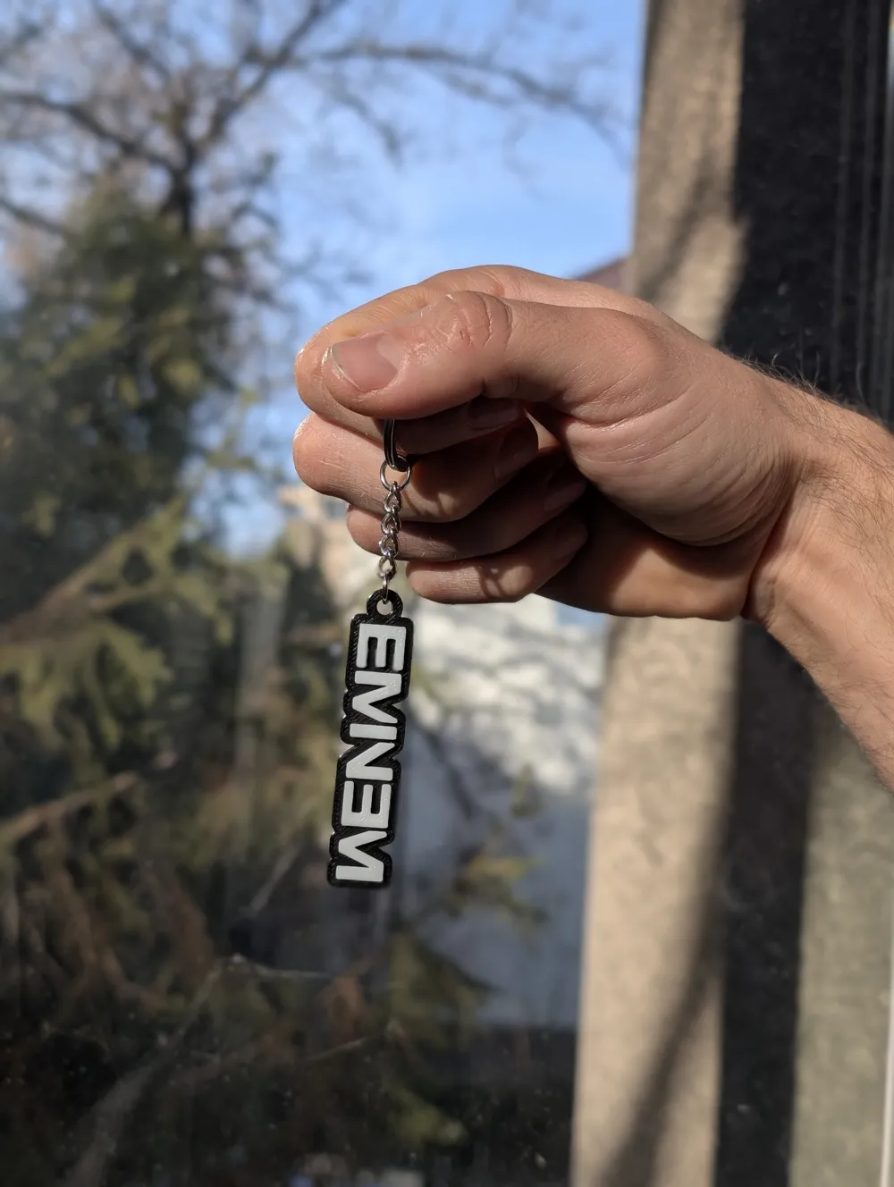 EMINEM - Keychain - Free 3D Print Model - MakerWorld