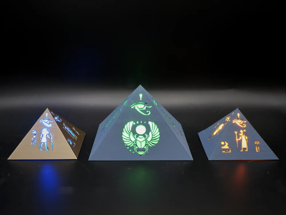 Pyramid Lights by FirleDesign MakerWorld: Download Free 3D Models