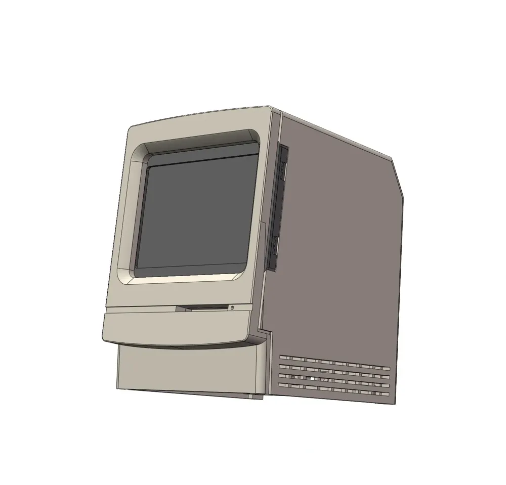 Mini Desktop Macintosh Secondary Screen by Hades2001 MakerWorld ...