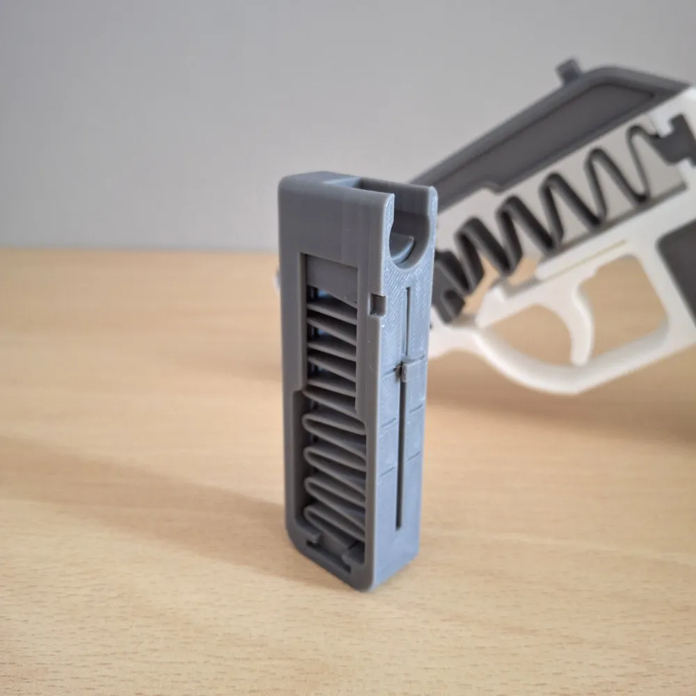 Spring Gun V5 - Shoots fake bullets with magazine by LucaDilo ...