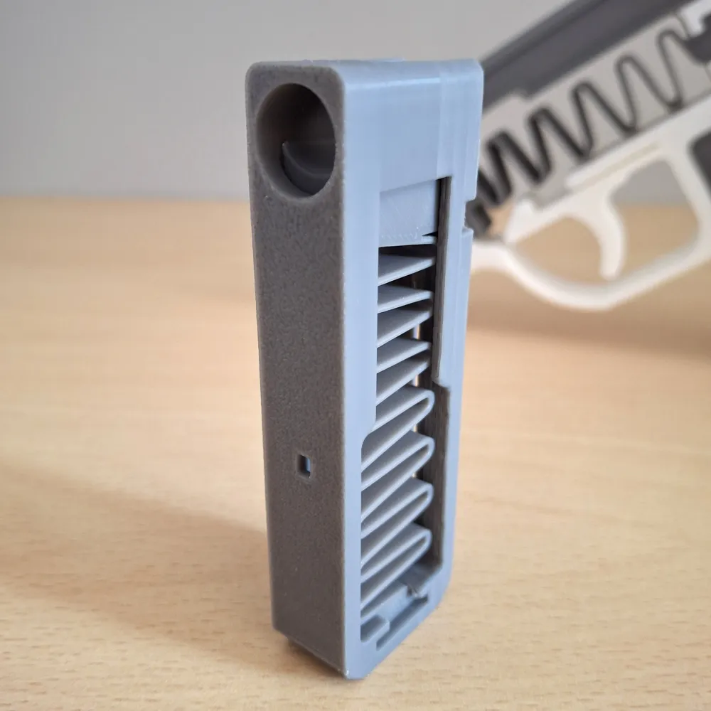 Spring Gun V5 - Shoots fake bullets with magazine by LucaDilo ...