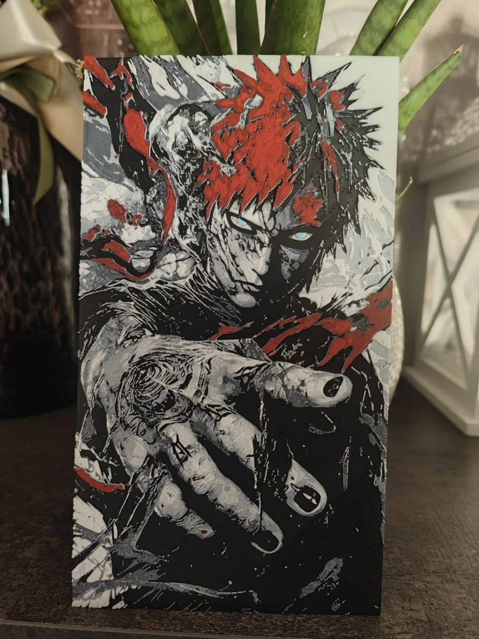 Gaara Naruto Hueforge by S1M0N389 MakerWorld: Download Free 3D Models