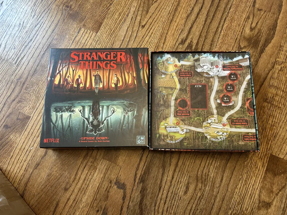 Stranger Things O Jogo de Tabuleiro do Mundo Invertido - Modelo ...