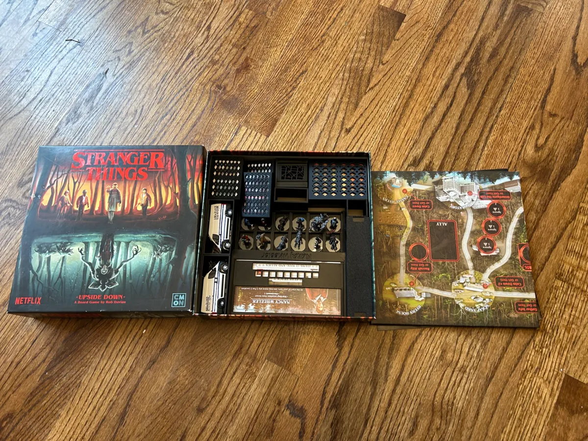 Stranger Things O Jogo de Tabuleiro do Mundo Invertido - Modelo ...