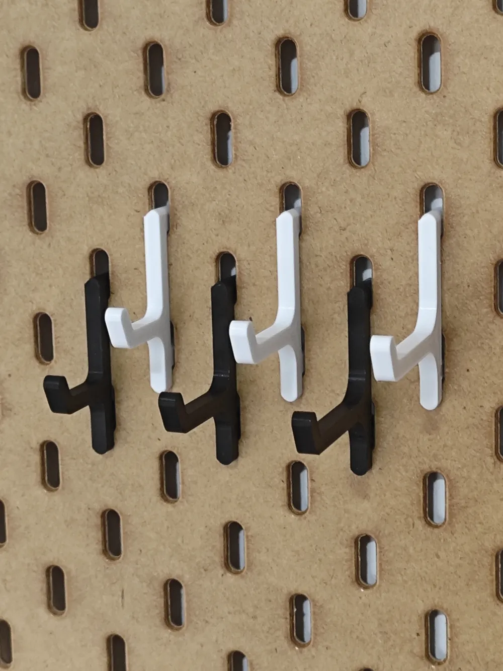 IKEA SKADIS Pegboard T-Hook - Free 3D Print Model - MakerWorld