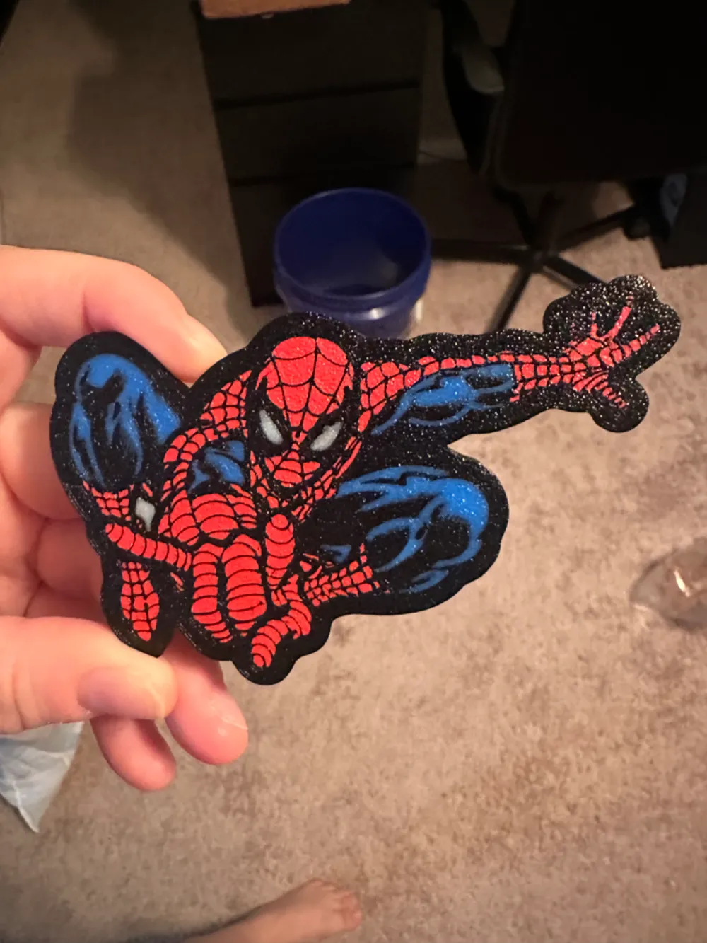 Spiderman Magnet by goldiesvinyl - MakerWorld