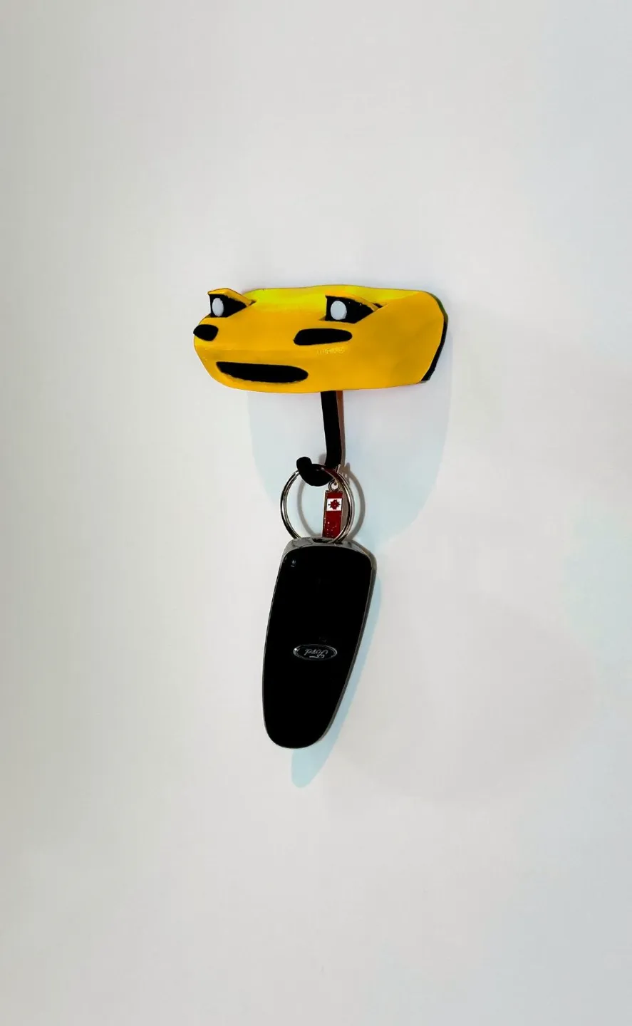 Mazda Miata MX5 wall key hanger with pop up lights - Free 3D Print ...