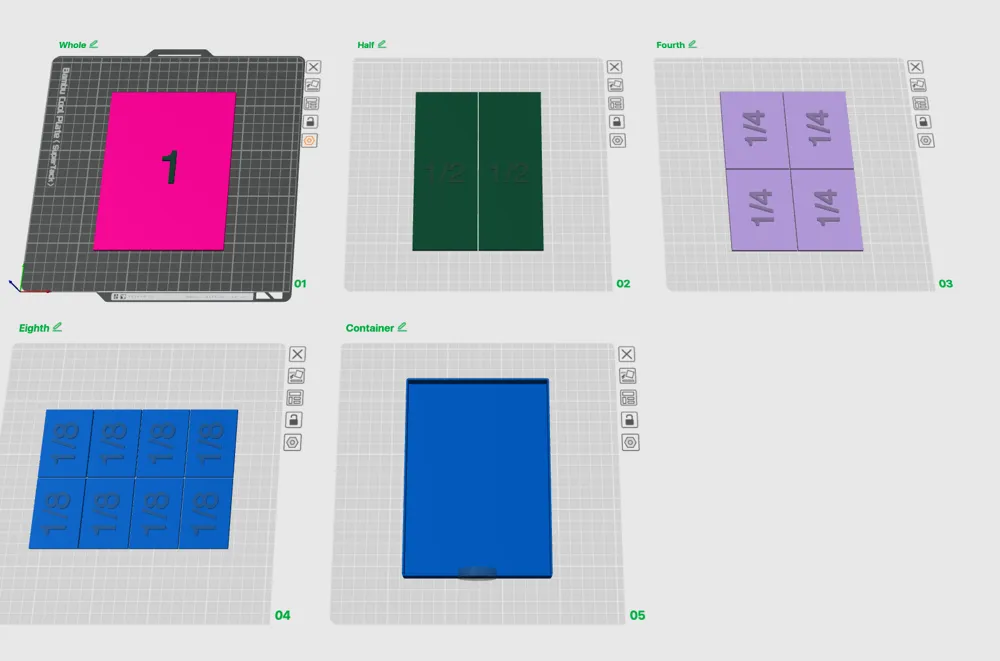 Fraction Practice - Free 3D Print Model - MakerWorld