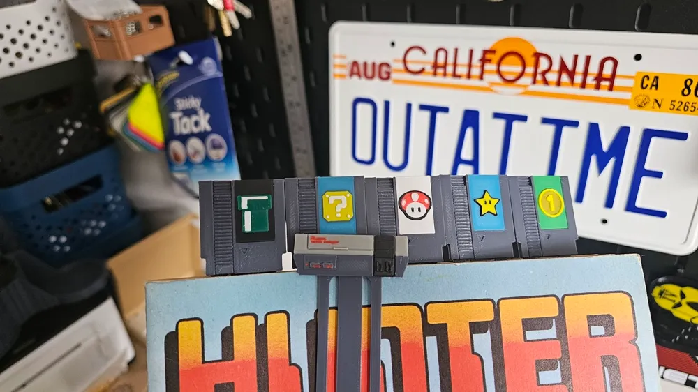 Nintendo Entertainment System inspired bookmarks by thisnoise - MakerWorld