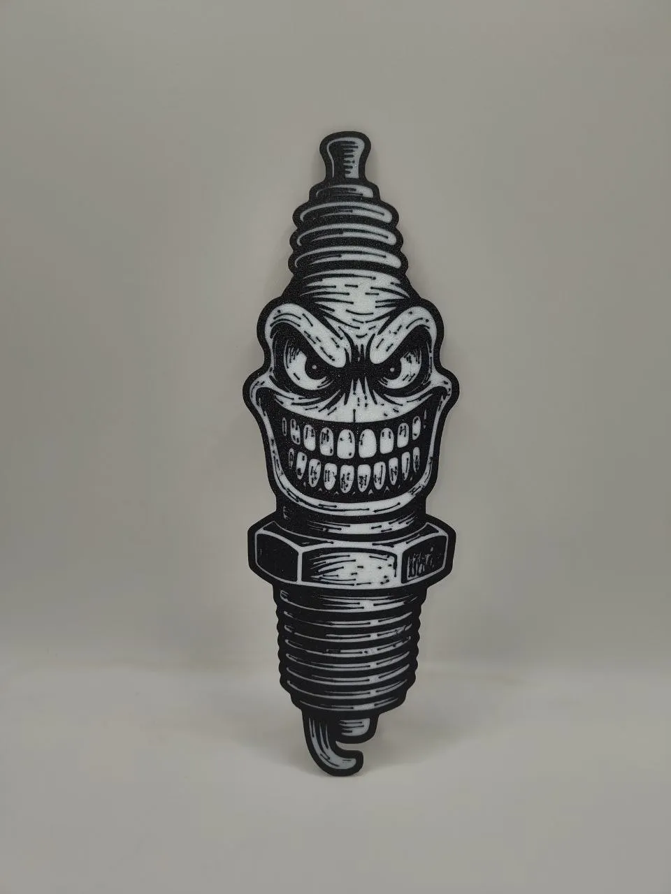 Spark plug silhouette - Free 3D Print Model - MakerWorld