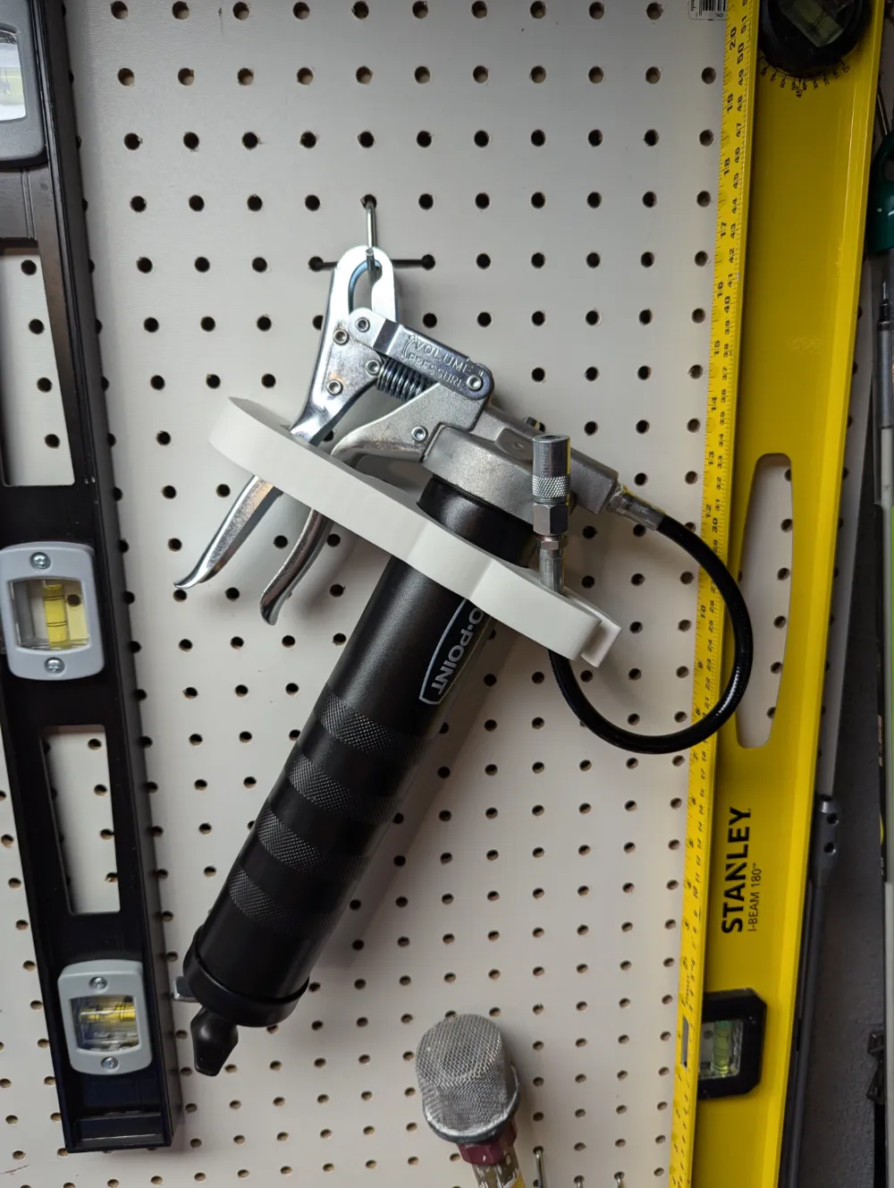 Grease Gun Storage Holder / Clip - Free 3D Print Model - MakerWorld