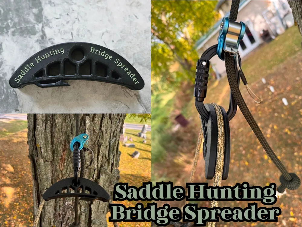 Saddle Hunting Bridge Spreader - Free 3D Print Model - MakerWorld