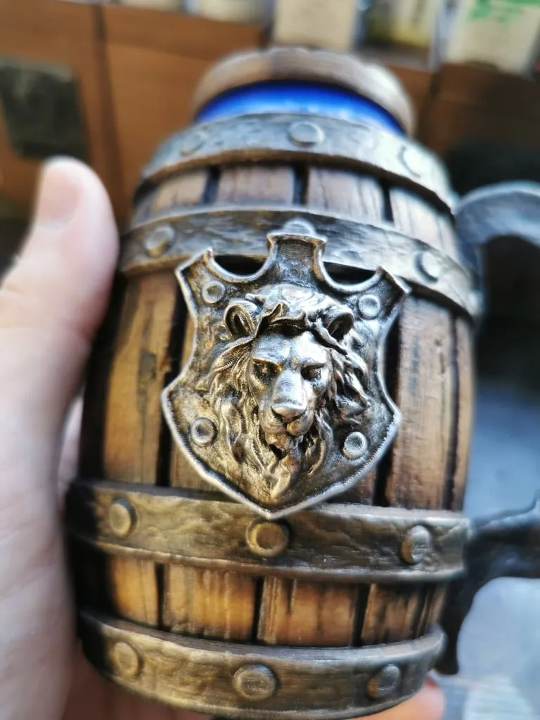 Wood Barrel Can Holder - Free 3D Print Model - MakerWorld
