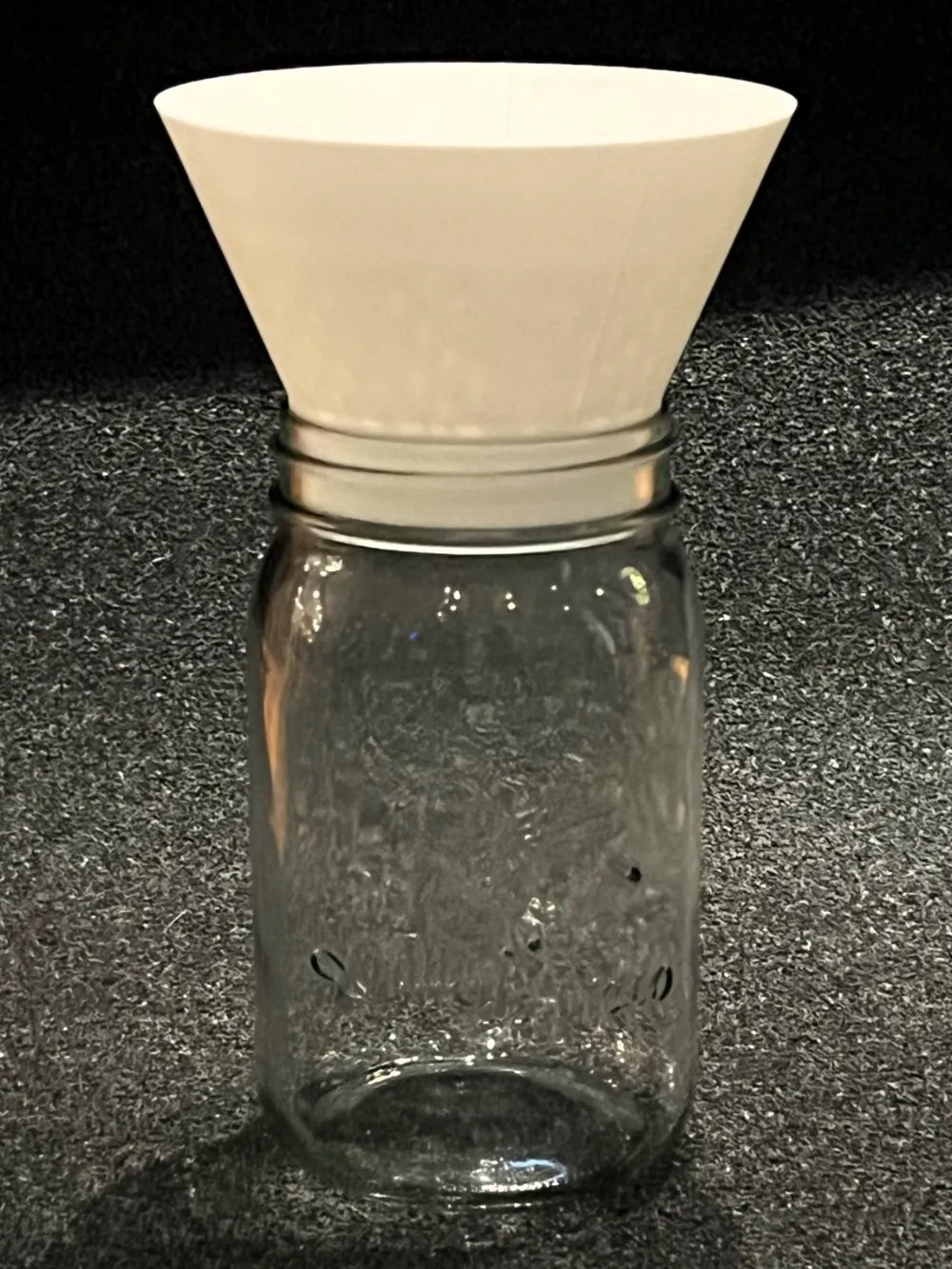 Funnel for Wide Mouth Mason Jar Large Diameter by SY3D - MakerWorld