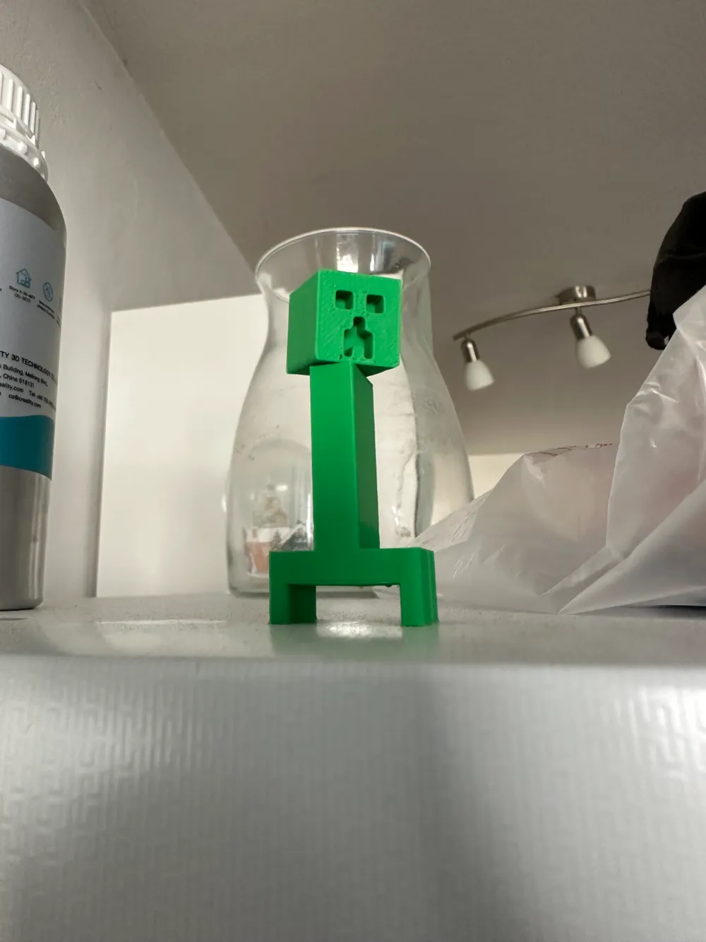 Minecraft creeper with rotating head by ShadowTouch - MakerWorld