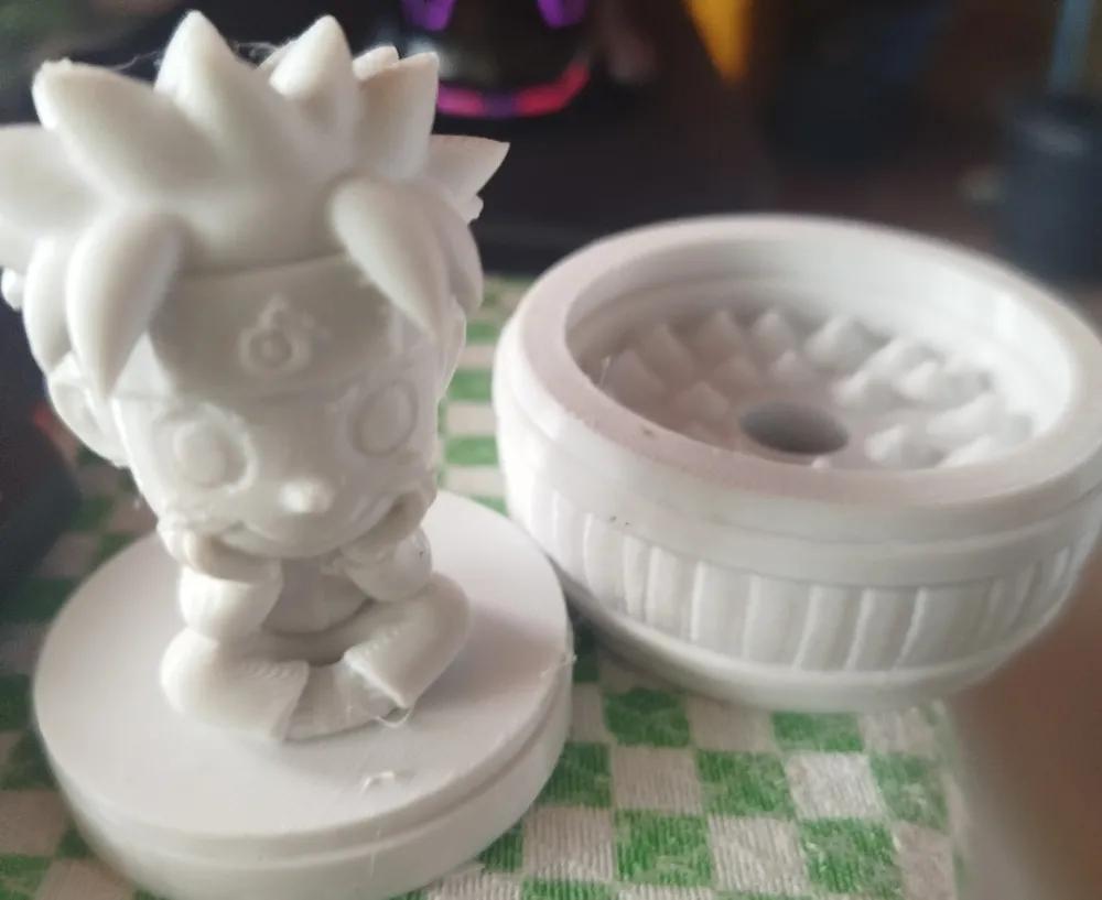 Functional Decorative Garlic Grinder - Free 3D Print Model - MakerWorld
