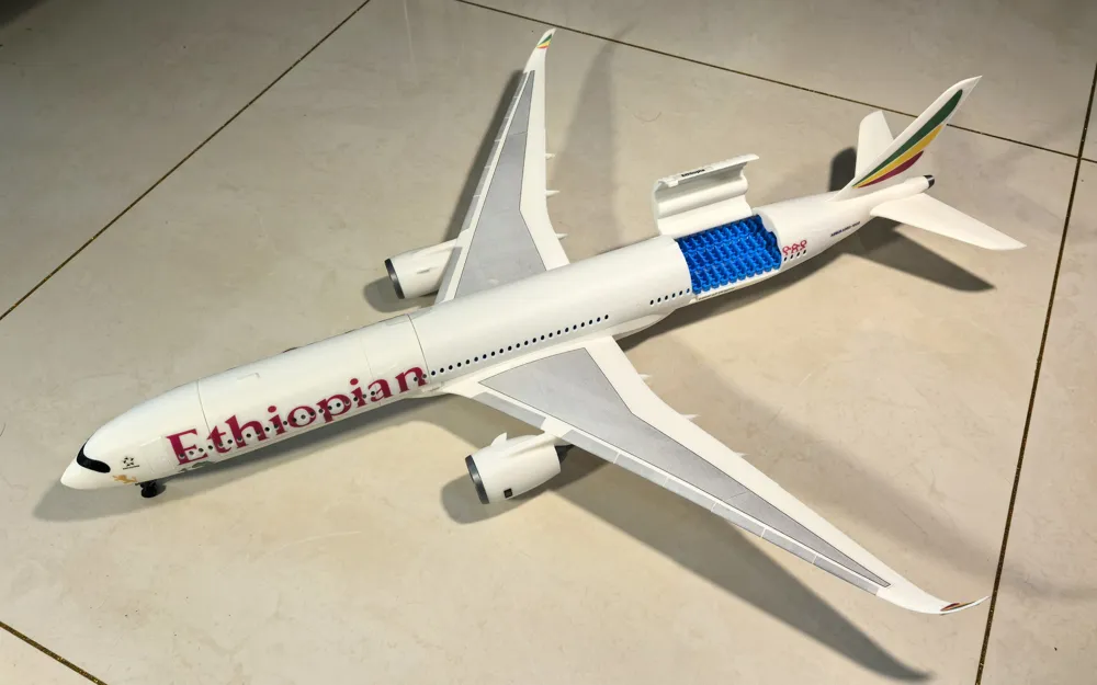 Airbus AIRBUS A350 Model — Explorer Edition - Free 3D Print Model ...