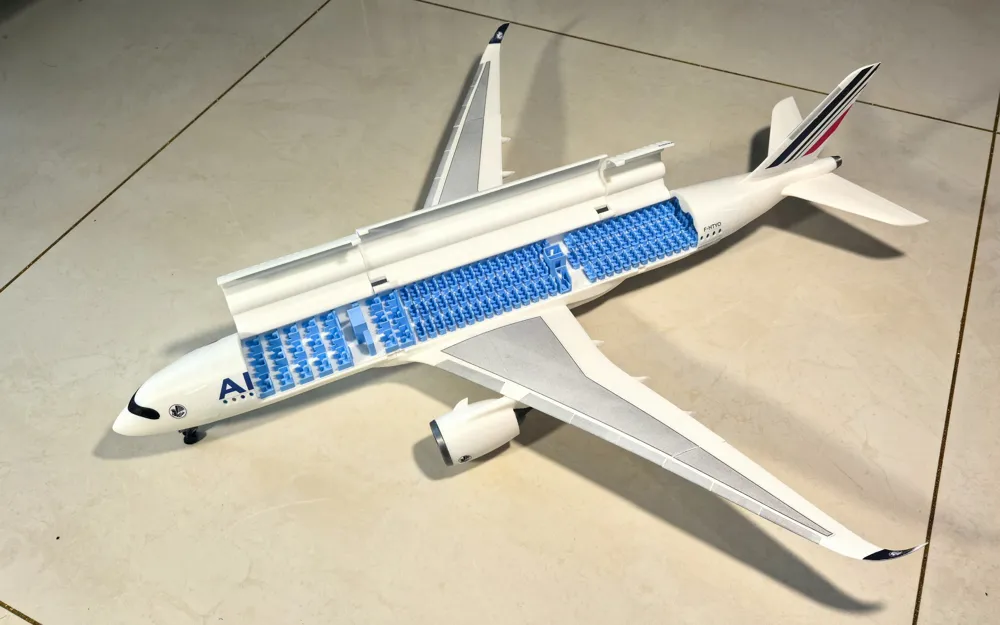 Airbus AIRBUS A350 Model — Explorer Edition - Free 3D Print Model ...