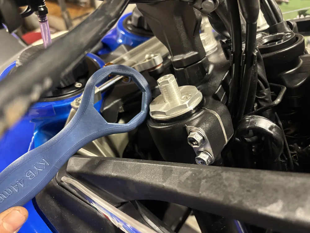 KYB Fork Cap Wrench (44 mm, Octagon) - Free 3D Print Model - MakerWorld