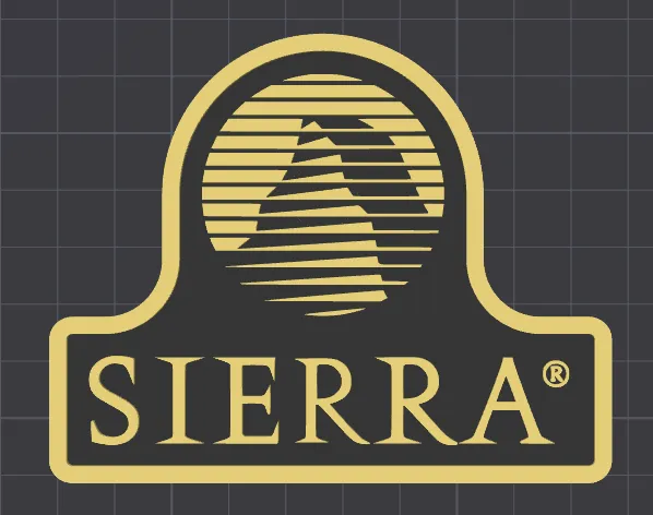 Sierra Logo - Free 3D Print Model - MakerWorld