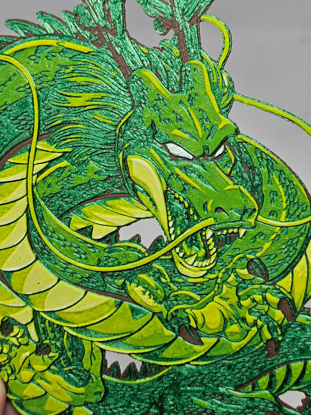 Dragon Ball Shenron Dragon Hueforge by jamisonusmc - MakerWorld