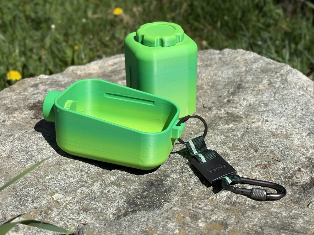 TrailBuddy 2-in-1 Dog Water & Treat Bowl by Math & Katy MakerWorld: Download Free 3D Models