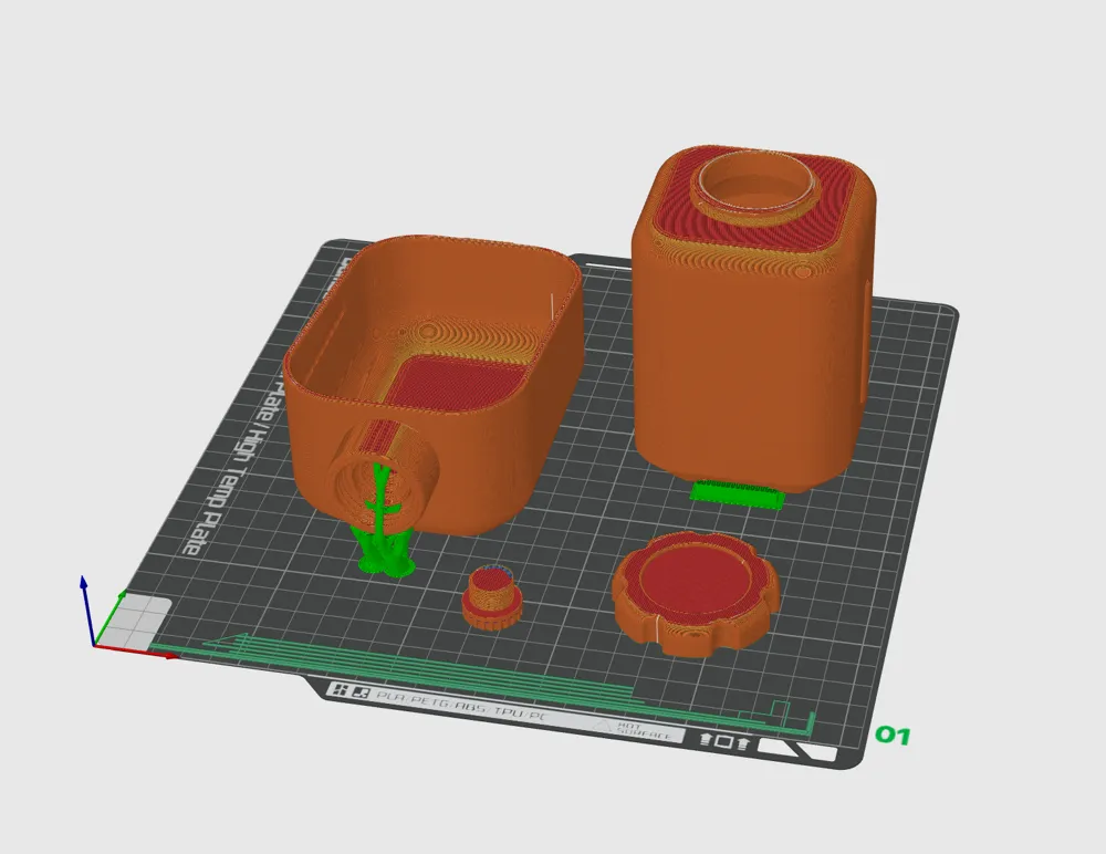 TrailBuddy 2-in-1 Dog Water & Treat Bowl by Math & Katy MakerWorld: Download Free 3D Models
