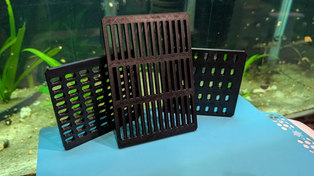 Parametric slotted divider/separator for aquariums - Free 3D Print ...