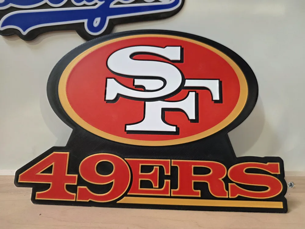San Francisco 49ers - Free 3D Print Model - MakerWorld