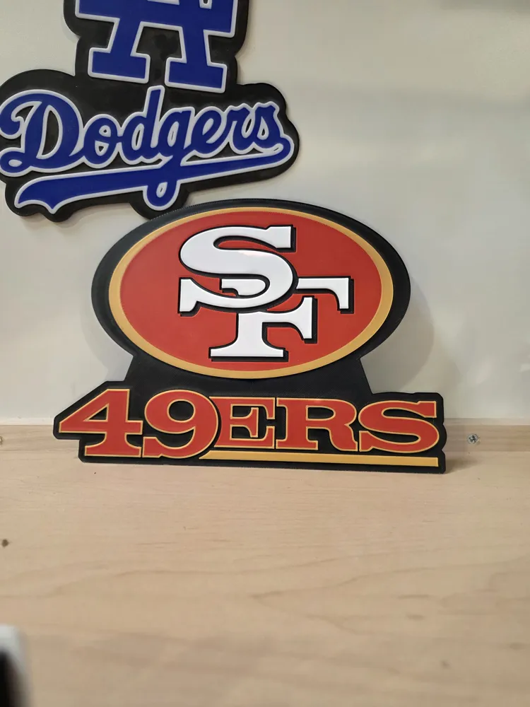 San Francisco 49ers - Free 3D Print Model - MakerWorld