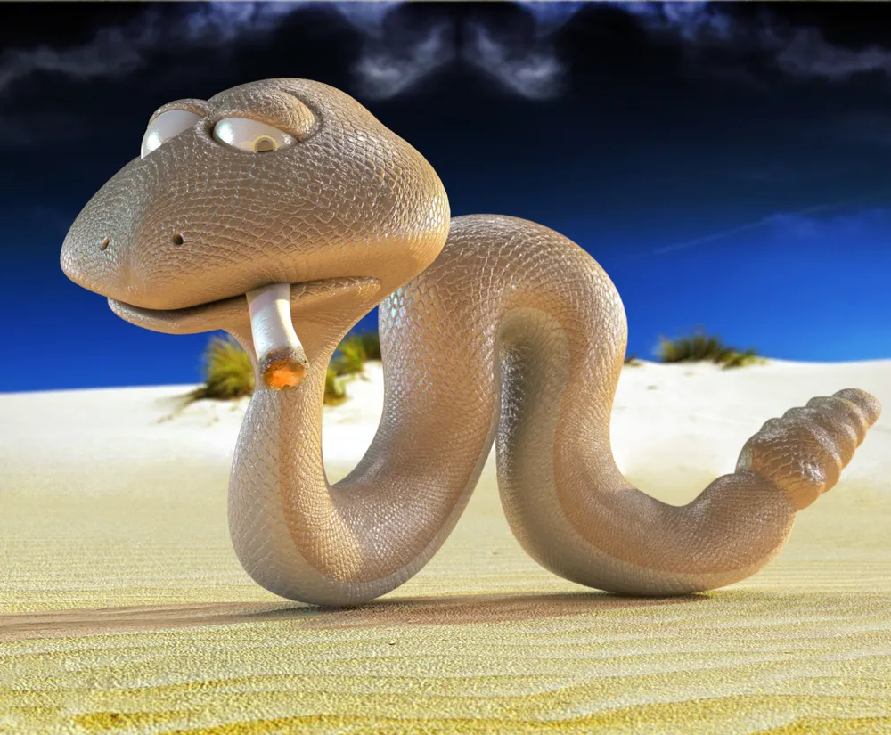 Stoned Snake by Bunk.Wire - MakerWorld