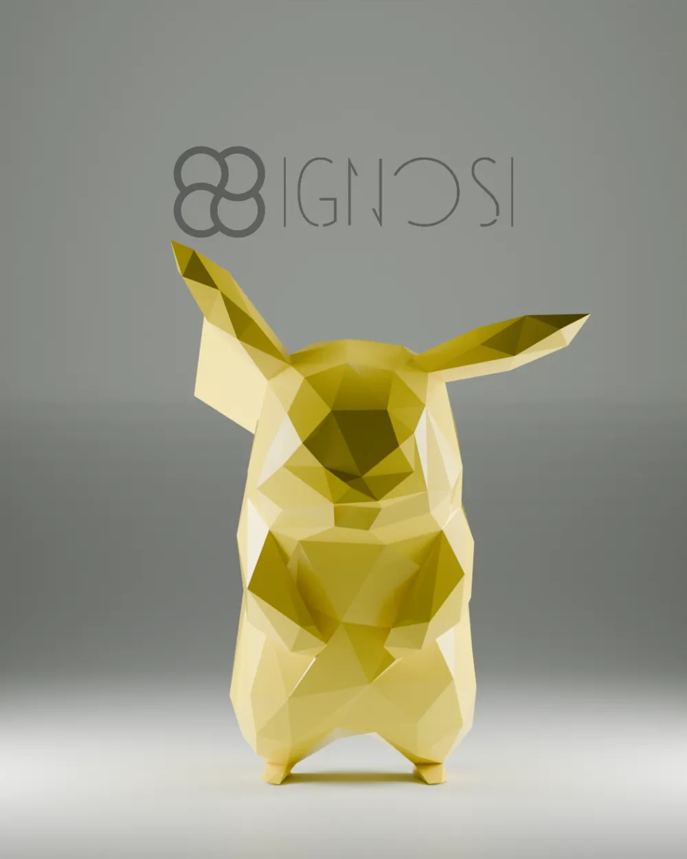 (#25) Pikachu Low Poly by Ignosi MakerWorld: Download Free 3D Models