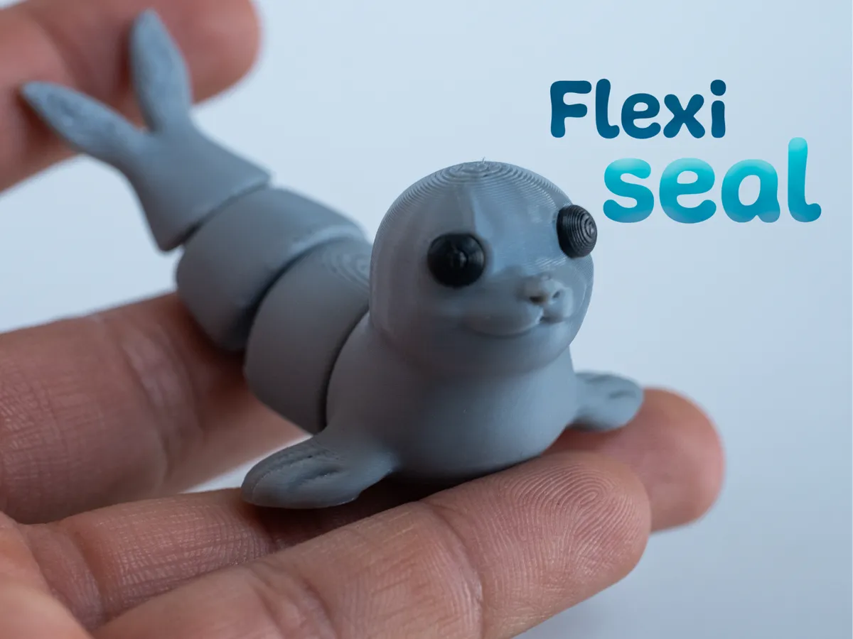 Flexi Seal – Articulated - Free 3D Print Model - MakerWorld