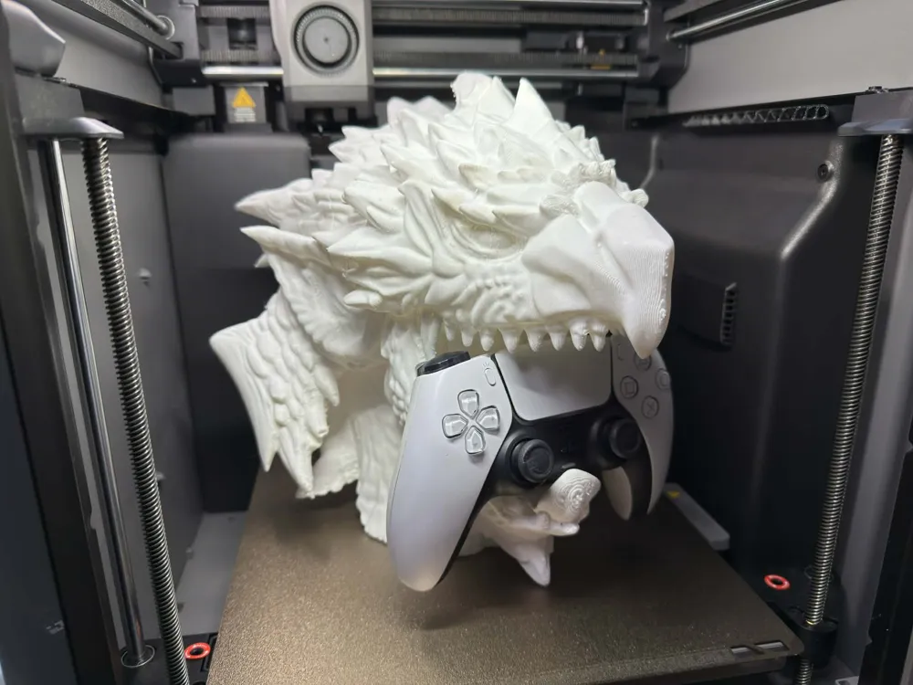 Mosnter Hunter Rathalos PS5 controller holder - Free 3D Print Model ...