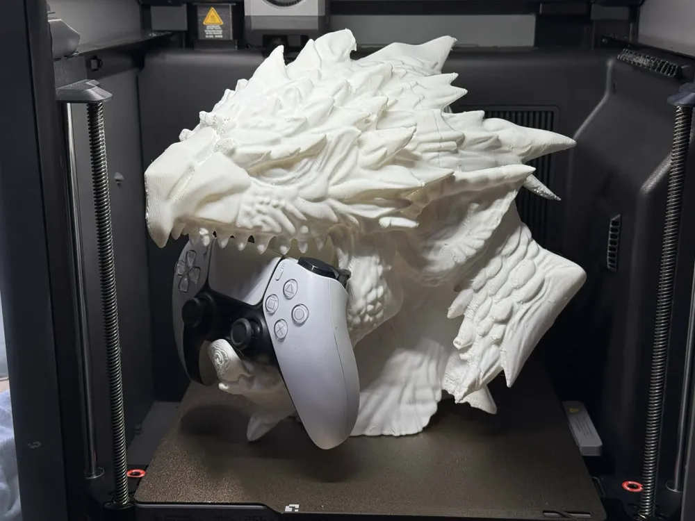 Mosnter Hunter Rathalos PS5 controller holder - Free 3D Print Model ...