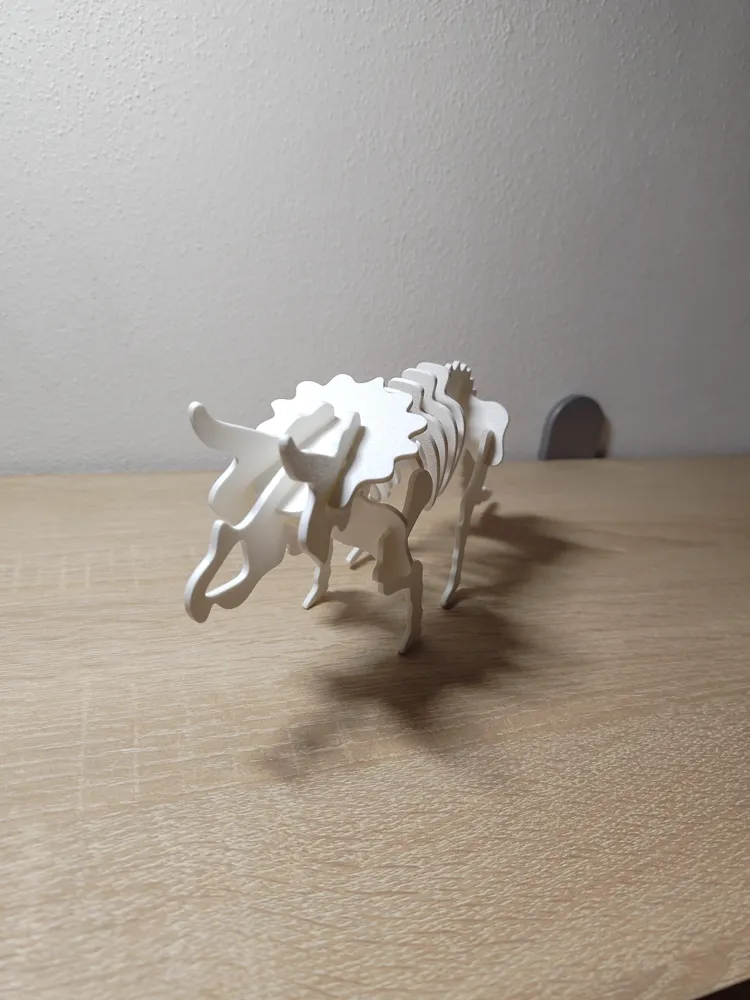 Triceratops Kit Card - Free 3D Print Model - MakerWorld