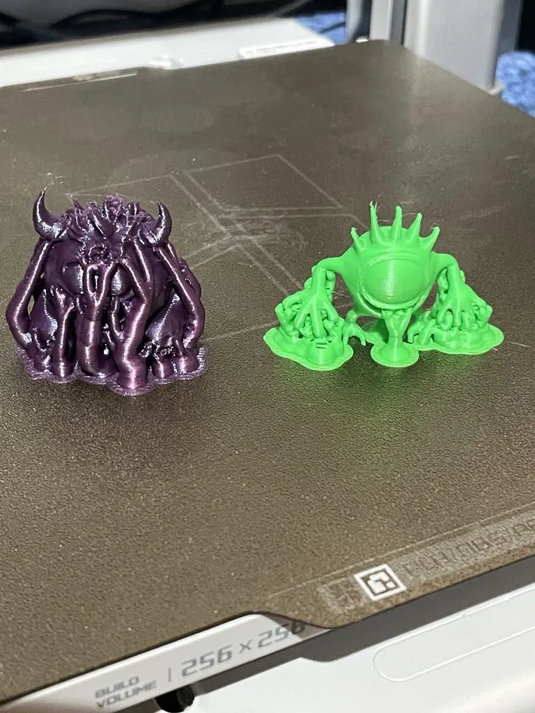 Micro Big Eyed Blob Alien Pets (Series 3) - Free 3D Print Model ...