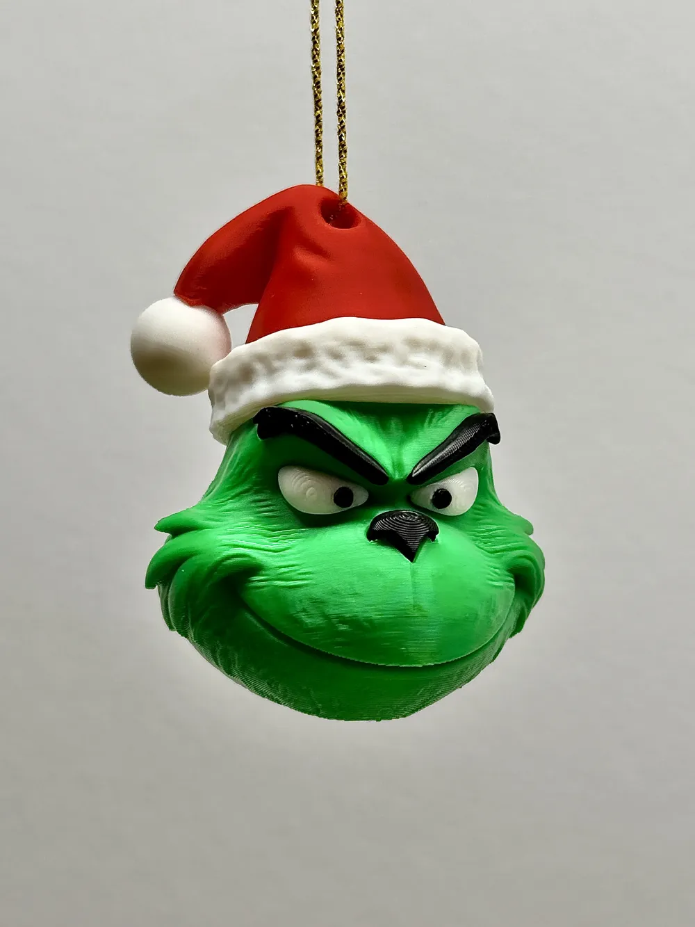 Adorno navideño del Grinch - Modelo de impresión 3D gratuito - MakerWorld