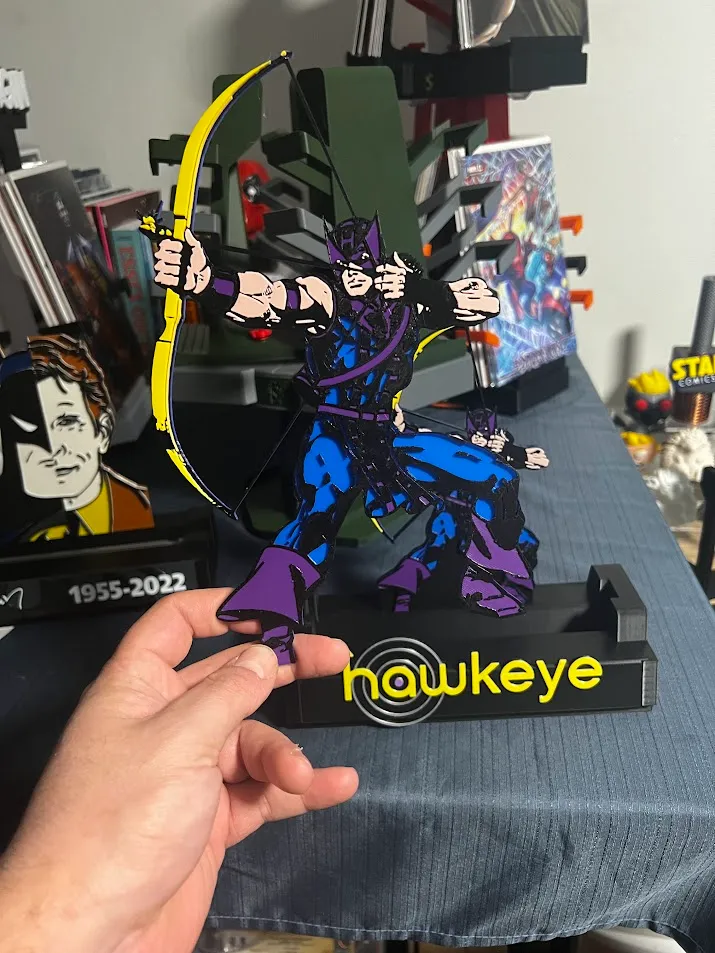 Hawkeye Wall Art by standitupstore - MakerWorld