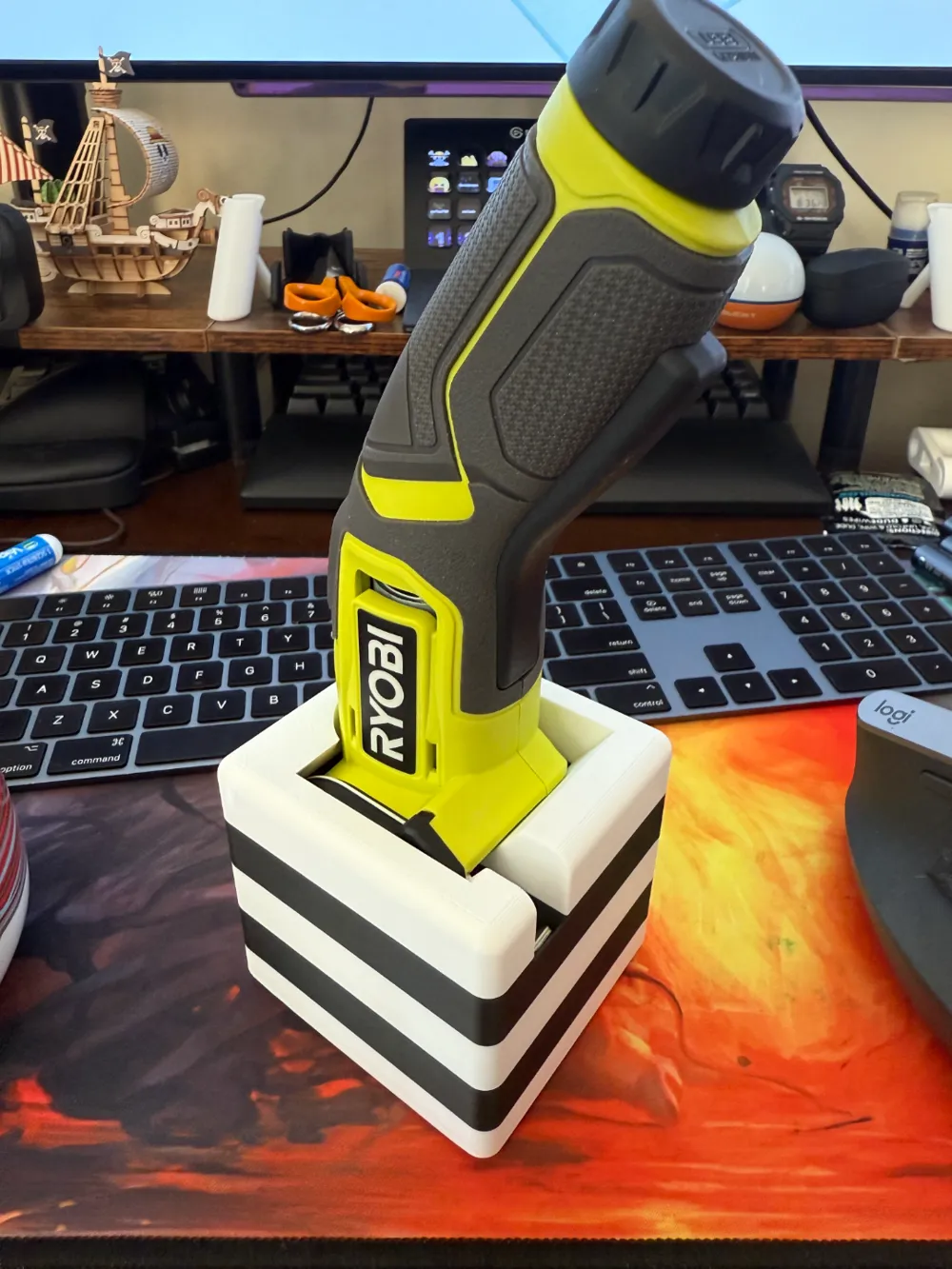 Ryobi FVC51 stand (cardboard cutter) by shk1d29 - MakerWorld