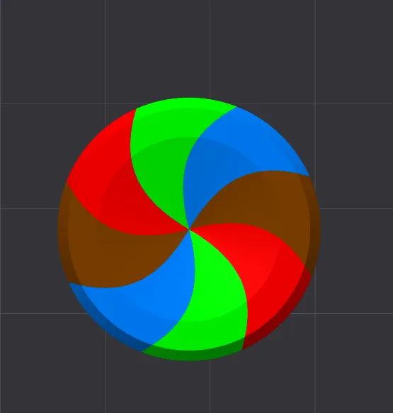Multicolor AMS test print coin by Naeh - MakerWorld